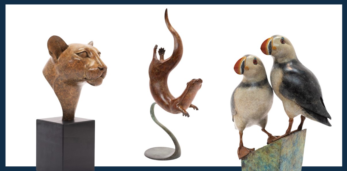 Adam Binder | British Wildlife Sculptures | The Rose Gallery