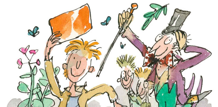 Sir Quentin Blake | Roald Dahl Book Art | The Rose Gallery