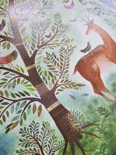 Enchanted Forest - Silkscreen Print | Jane Ray | Free UK Delivery – The ...