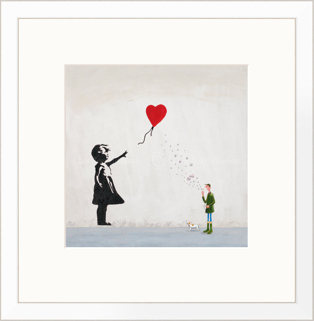 Red Balloon & Bubbles | Chris Ross Williamson | Signed Limited Edition ...