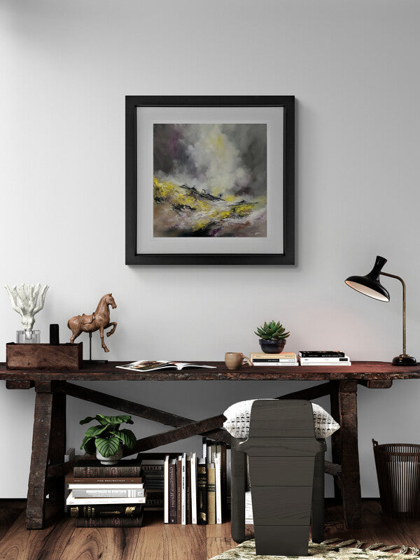 Earth's Energy | Alison Johnson | Abstract Seascape Artwork with Free ...