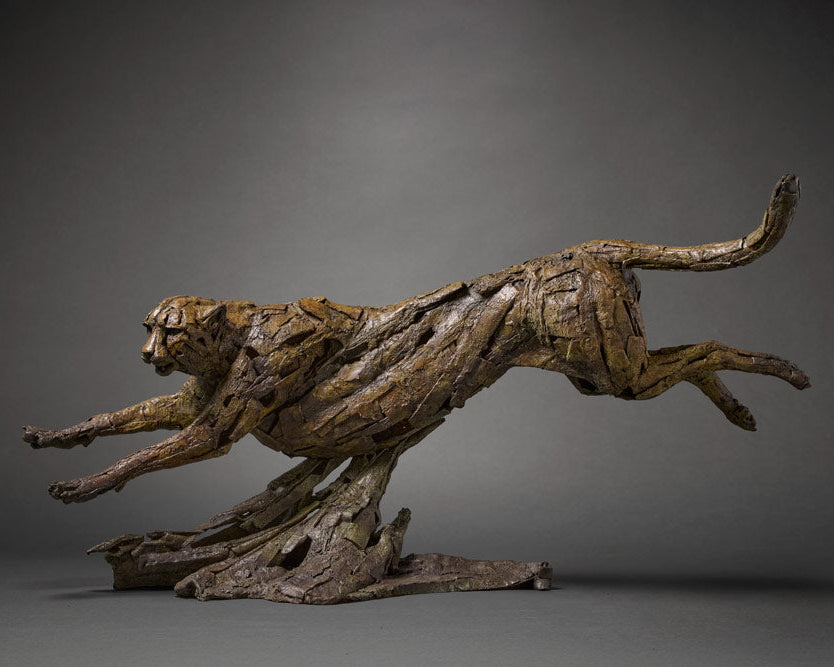 Cheetah | Fred Gordon | Sculpture | The Rose Gallery