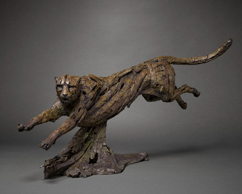 Cheetah | Fred Gordon | Sculpture | The Rose Gallery
