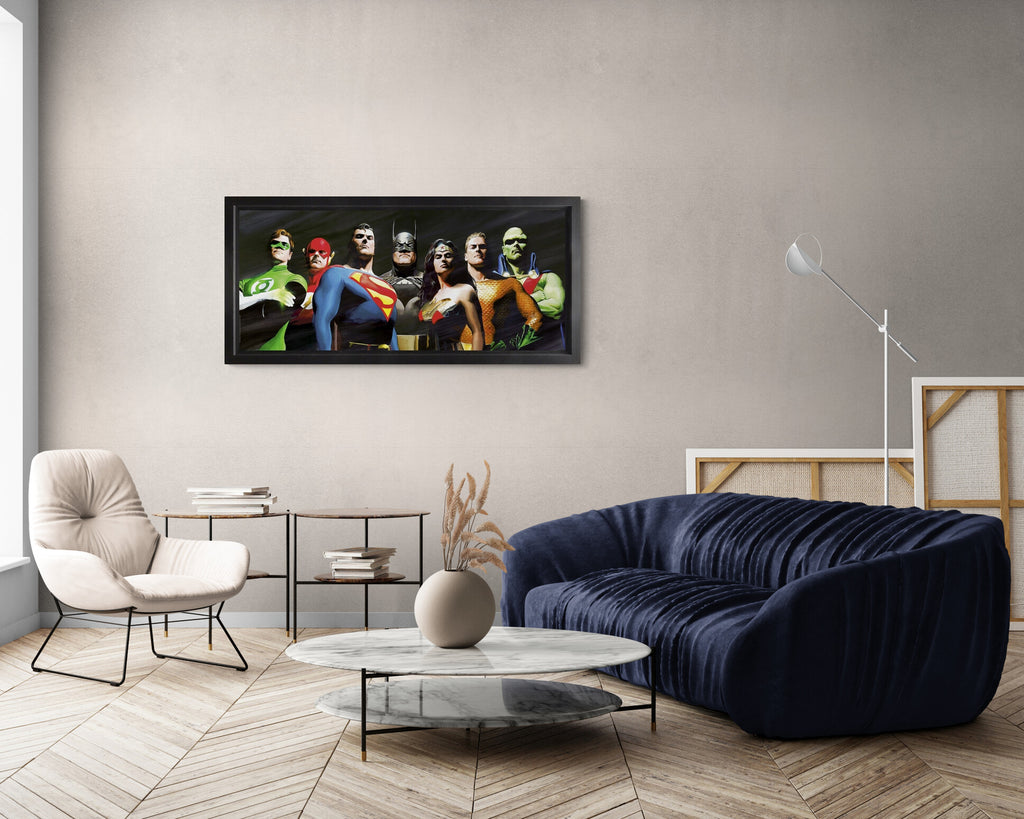 Original Seven Box Canvas | Alex Ross - Marvel Comic Book Art | Free UK ...