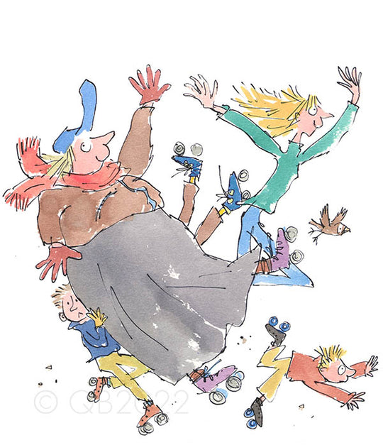 Sir Quentin Blake Art Illustrations | The Rose Gallery