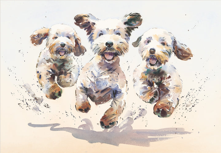 Dog Portrait Artwork | Original Paintings and Limited Edition Prints ...