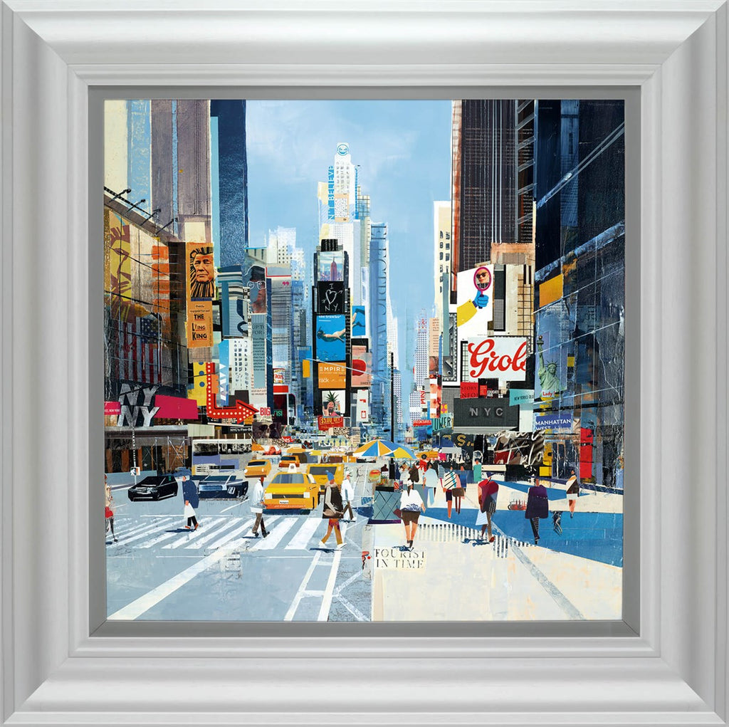 Happy Times | Tom Butler | New York Cityscape Artwork with Free UK ...