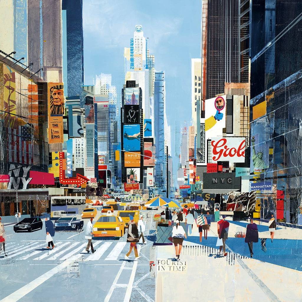 Happy Times | Tom Butler | New York Cityscape Artwork with Free UK ...