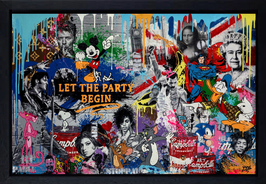 Yuvi Artist Collection | Graffiti Inspired Pop Art | The Rose Gallery