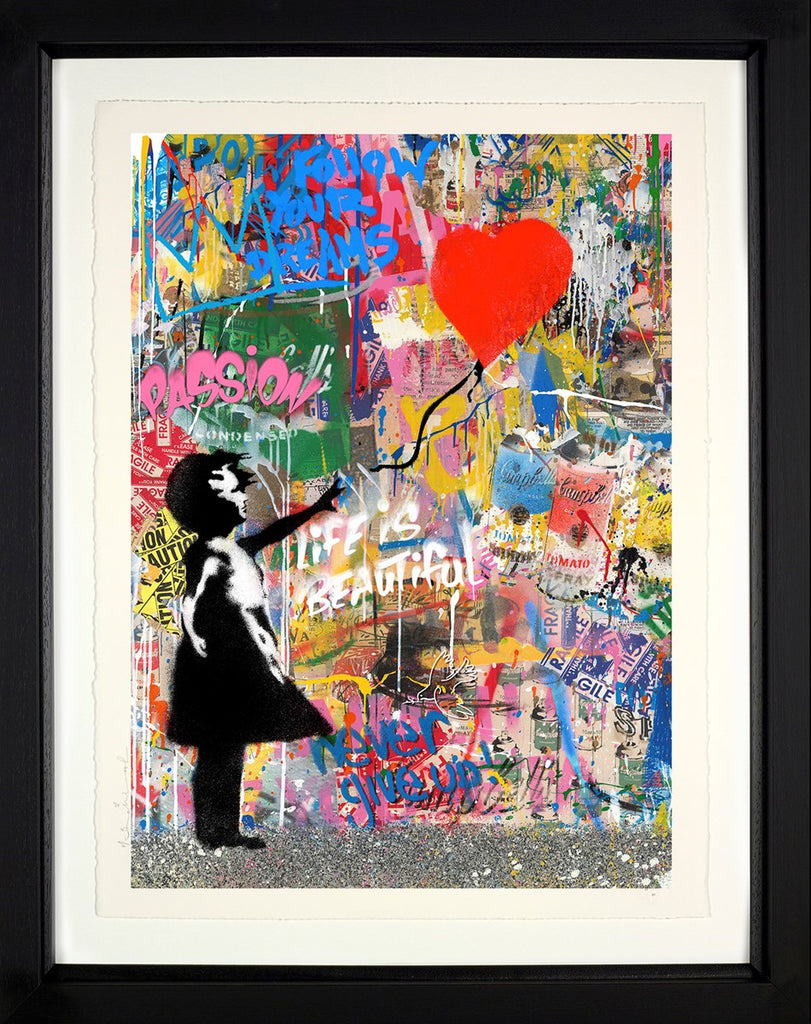Reach for Love | Mr. Brainwash | Free UK Delivery from The Rose Gallery