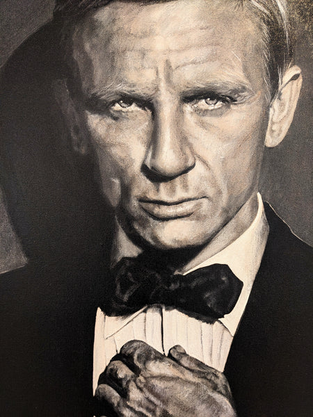 Pete Humphreys Daniel Craig II | Original Artwork | Free UK delivery ...