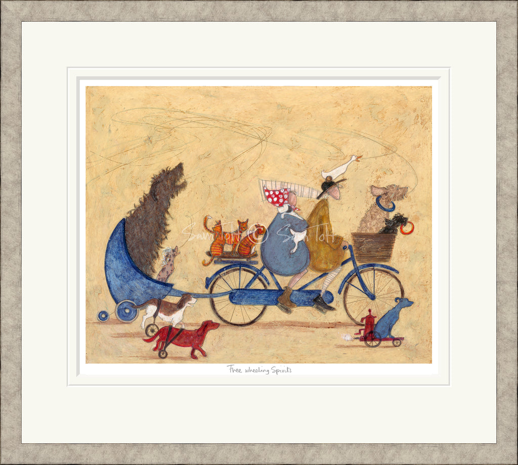 Free Wheeling Spirits | Sam Toft | Signed Limited Edition Art Print ...