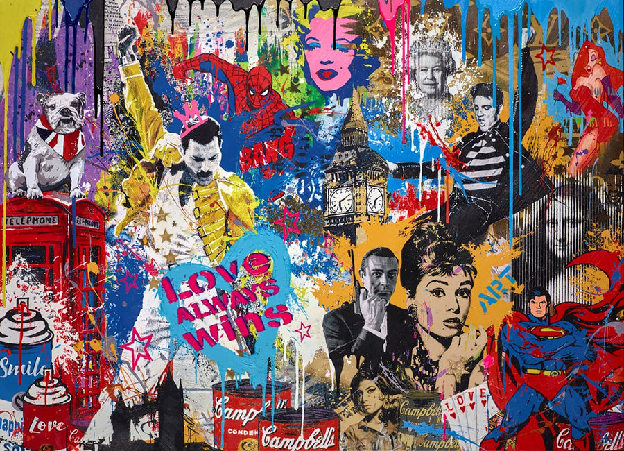 Yuvi Artist Collection | Graffiti Inspired Pop Art | The Rose Gallery